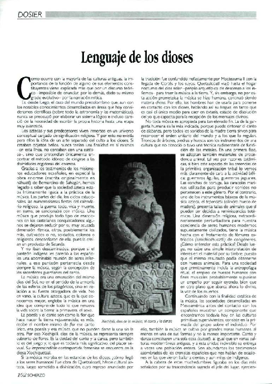 (PDF) Lenguaje de los dioses