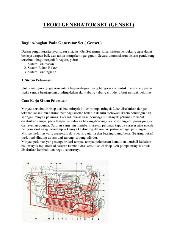 (DOC) TEORI GENSET