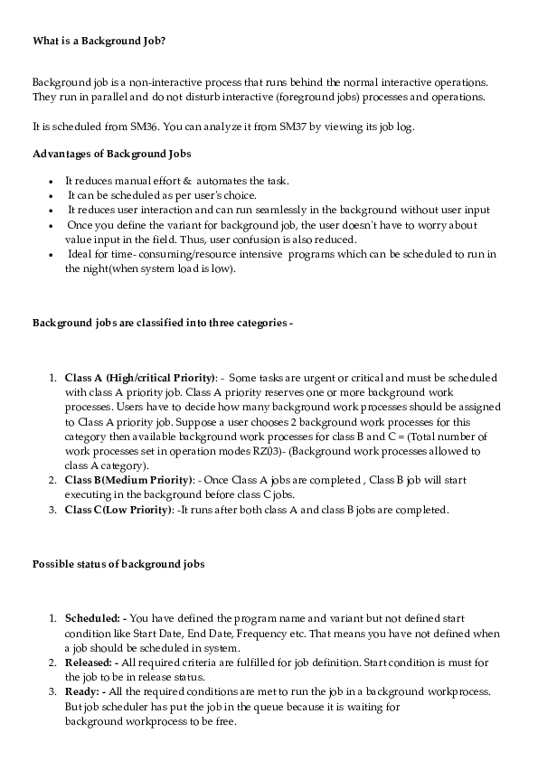 (DOC) What is a Background Job