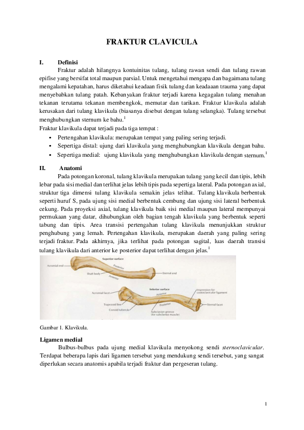 (DOC) FRAKTUR CLAVICULA