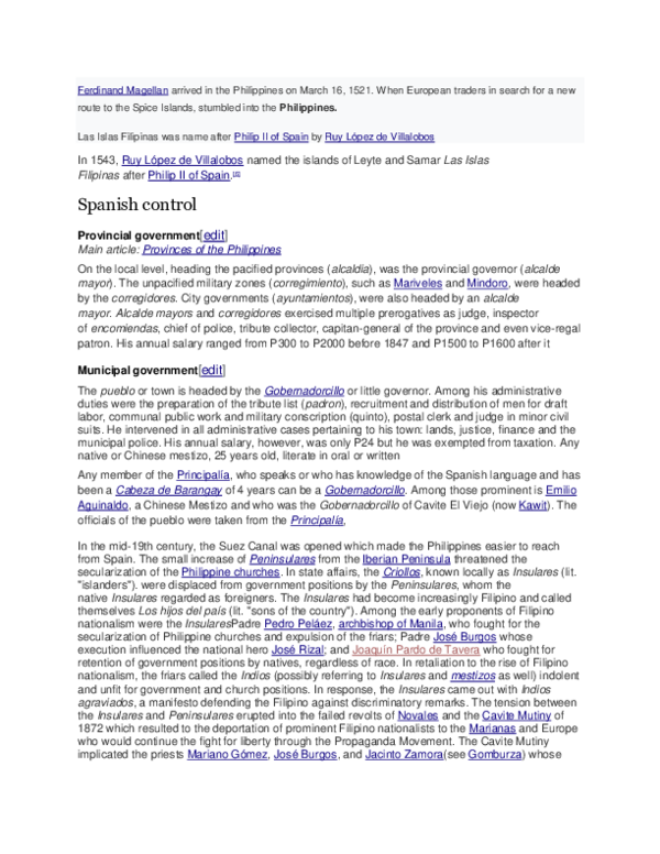 (DOC) Spanish control