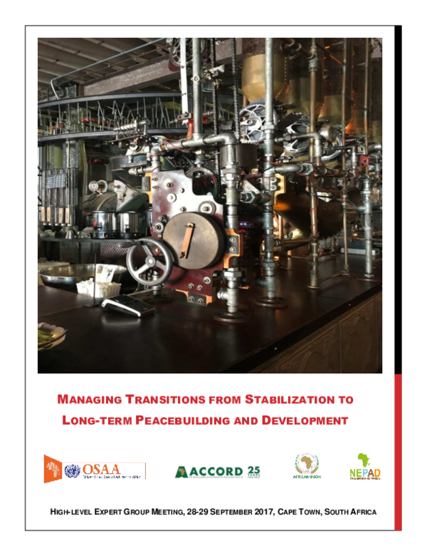 (PDF) AFRICA Peace Security & Development Nexus