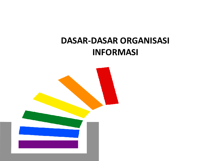 PERTEMUAN 1 1 dasar dasar informasi mk dasar dasar organisasi informasi ... PERTEMUAN 1 1 dasar dasar informasi mk dasar dasar organisasi informasi ...