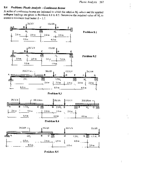 (PDF) Plastic analysis continuous beams