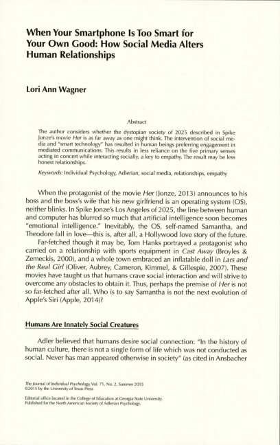 (PDF) When Your Smartphone Is Too Smart for Your Own Good: How Social ...