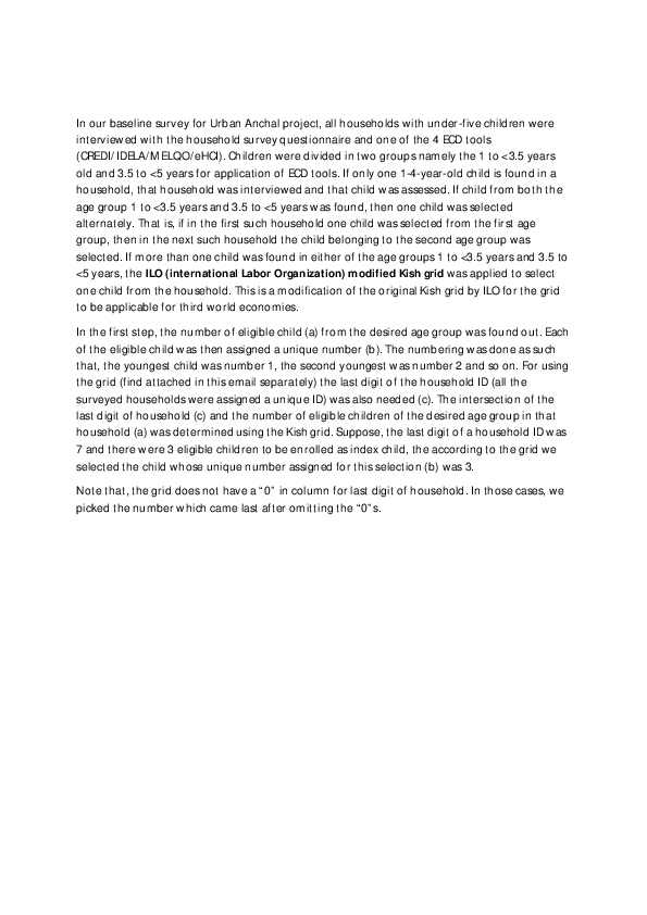 (PDF) Kish method details for UA