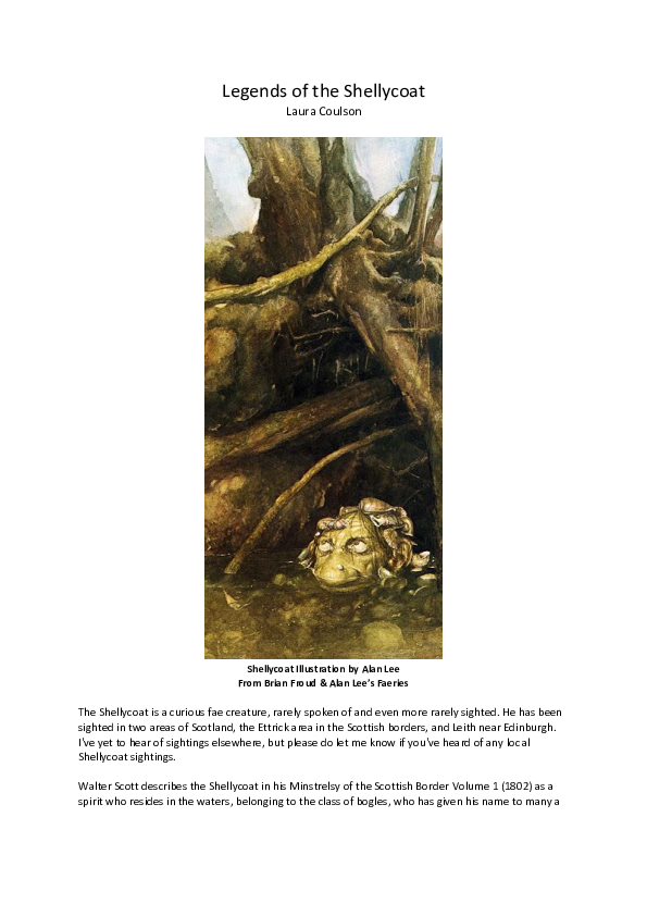 (PDF) Legends of the Shellycoat