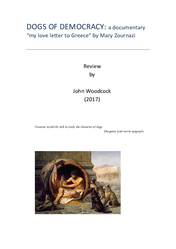 DOGS of DEMOCRACY: A Depth Psychological Review (2017)