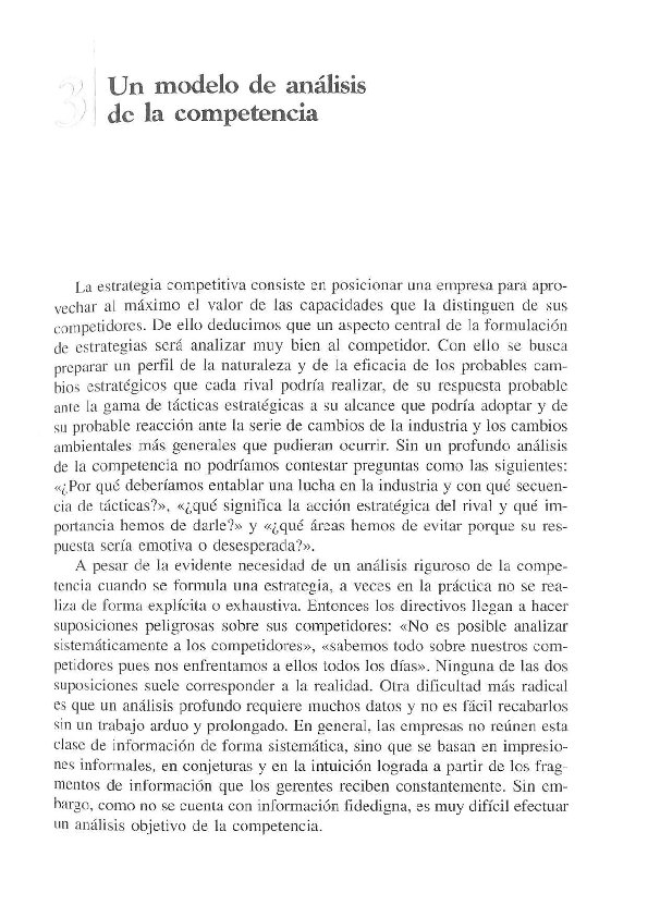 (PDF) UN MODELO DE ANALISIS DE LA COMPETENCIA