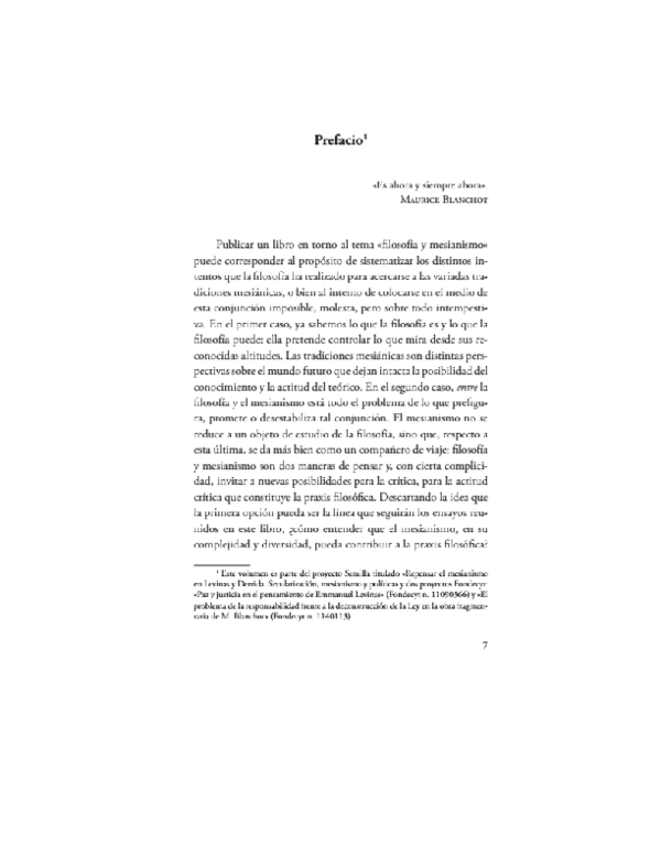 (PDF) Filosofía y Mesianismo. Lenguaje, Temporalidad y Política ...