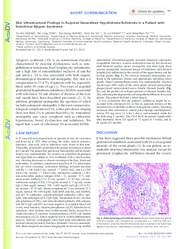 (PDF) Skin Ultrastructural Findings in Acquired Generalized ...