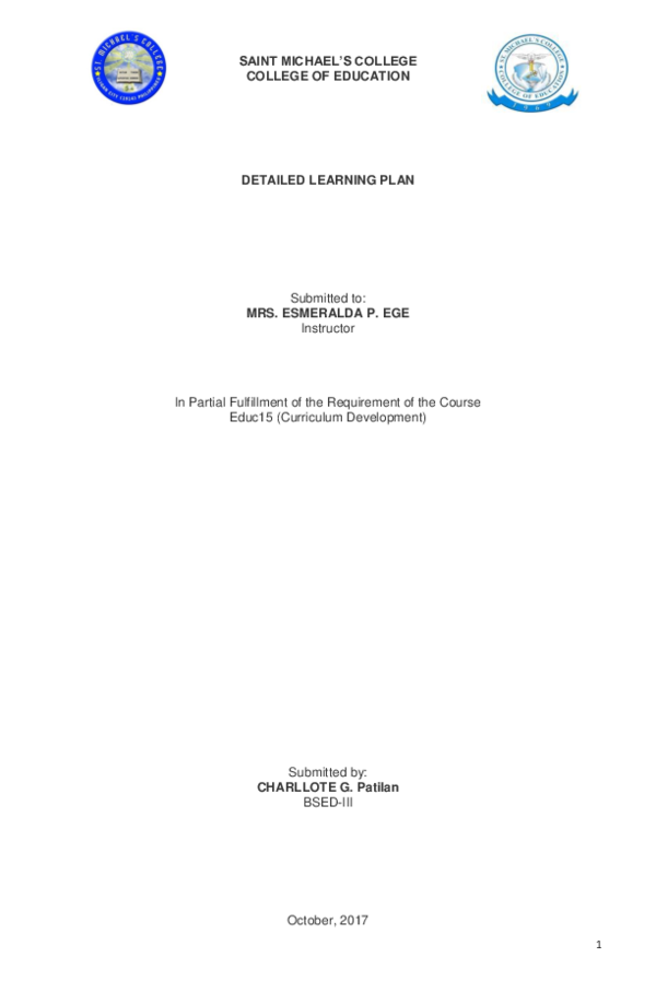 (DOC) Lesson Plan - Four Pronged Integration