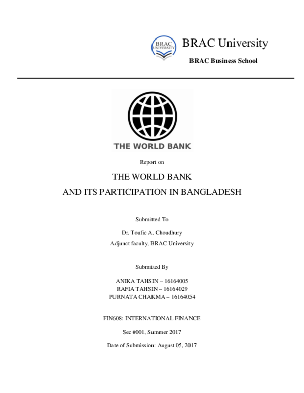 (PDF) THE WORLD BANK