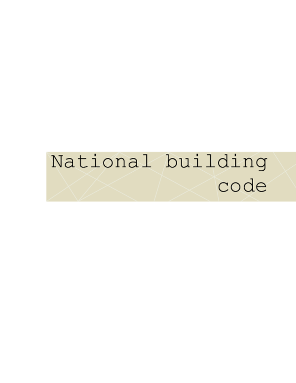 (DOC) National Building Code Reviewer