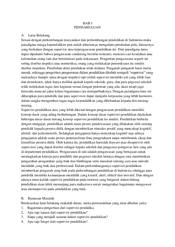 (DOC) Contoh makalah