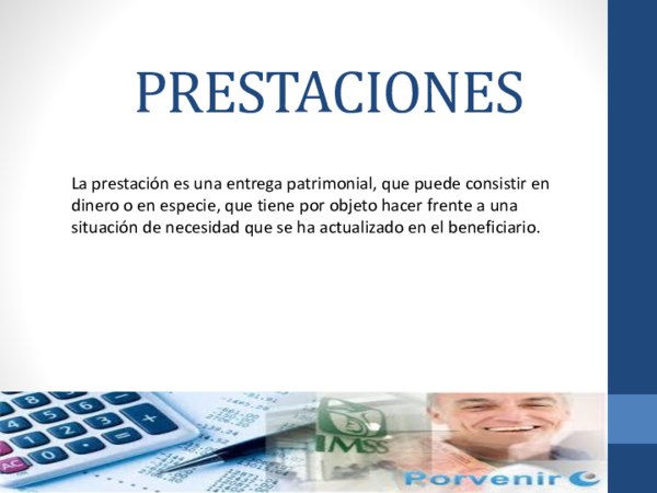 (PPT) PRESTACIONES