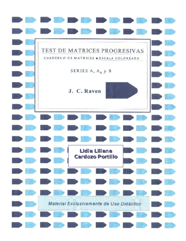 (PDF) Test de Raven Infantil