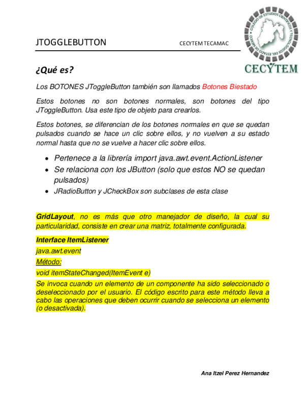 (DOC) JTOGGLEBUTTON Teoría | ana perez - Academia.edu