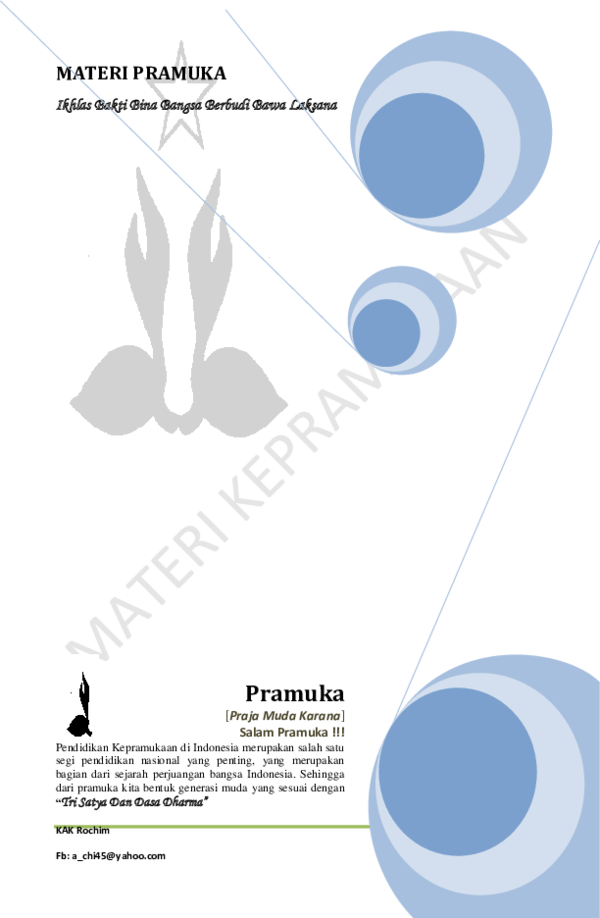 (PDF) MATERI PRAMUKA