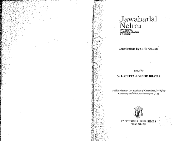 (PDF) The Asian Relations Conference in New Delhi: Nehru's Vision of ...