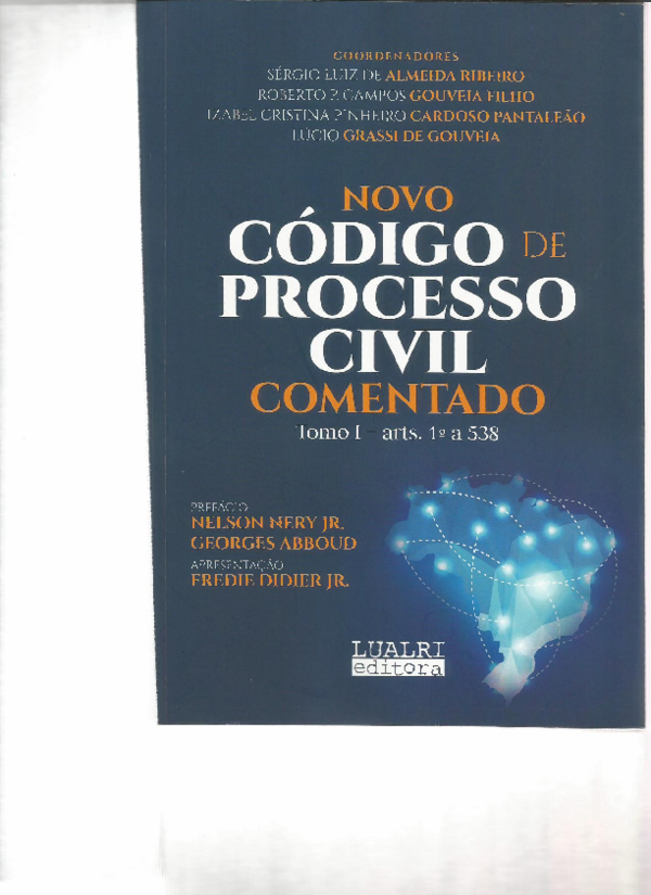 (PDF) Comentário art. 311 - Tutela de evidência - CPC Comentado.