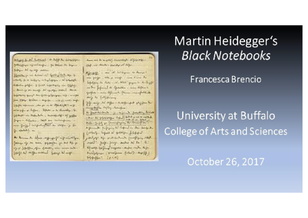 (PDF) Martin Heidegger's Black Notebooks (PDF) Martin Heidegger's Black Notebooks