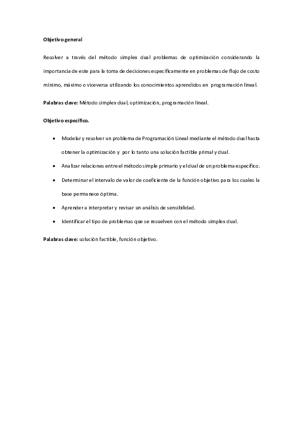 (DOC) Objetivo general