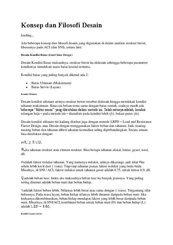 (DOC) Konsep dan Filosofi Desain