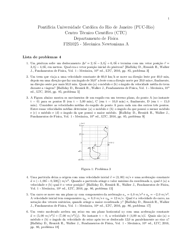 (PDF) Lista 4 PUC RIO com links resolução