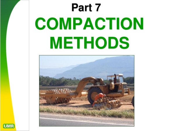 (PDF) COMPACTION METHODS
