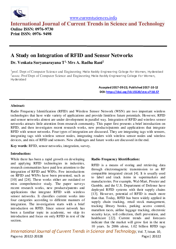 (PDF) International Journal of Current Trends in Science and Technology ...