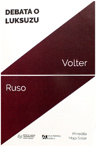 (PDF) DEBATA O LUKSUZU (Maja Solar, Volter, Žan-Žak Ruso)