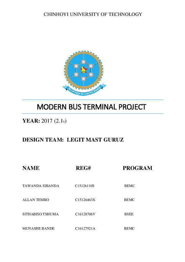 (DOC) modern bus terminal project