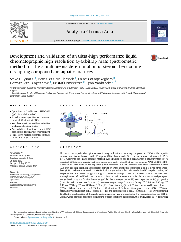 (PDF) Development and validation of an ultra-high performance liquid chromatographic high ...