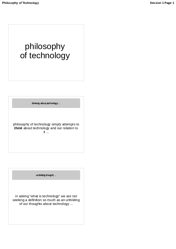 (PDF) Philosophy of Technology