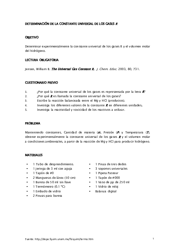 (PDF) Constante R