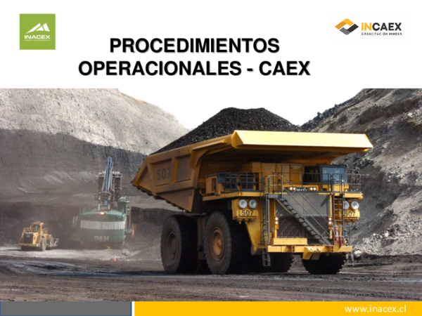 (PDF) CAMION DE EXTRACCION PROCEDIMIENTOS OPERACIONALES -CAEX