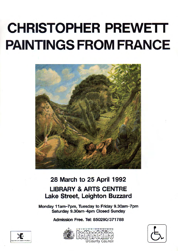 (PDF) Christopher Prewett: Paintings from France