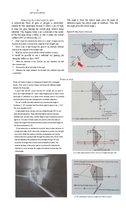 (PDF) Measuring the critical angle for glass