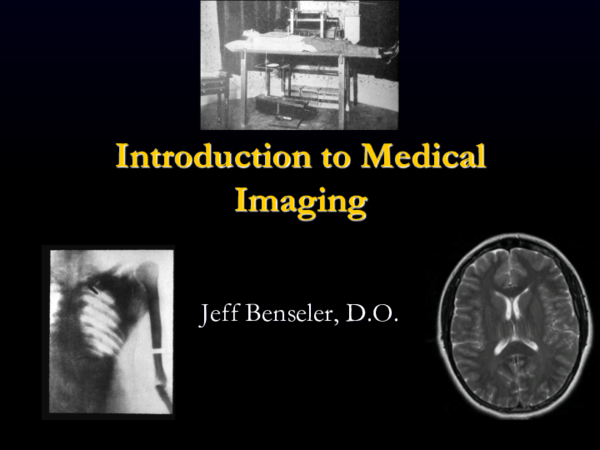 (PPT) Introduction of radiology