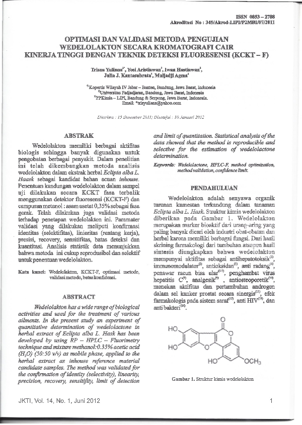 (DOC) MAKALAH KIMIA ANALISIS KROMATOGRAFI CAIR KINERJA TINGGI (KCKT ...