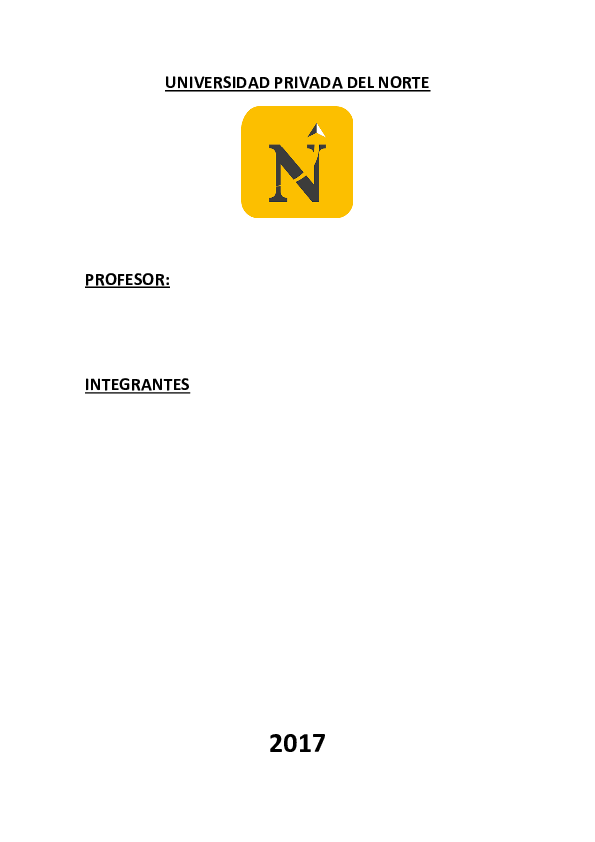 (DOC) UNIVERSIDAD PRIVADA DEL NORTE