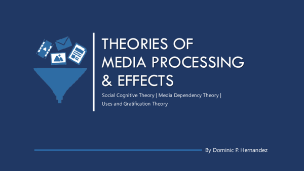(PPT) Theories of Media Processing