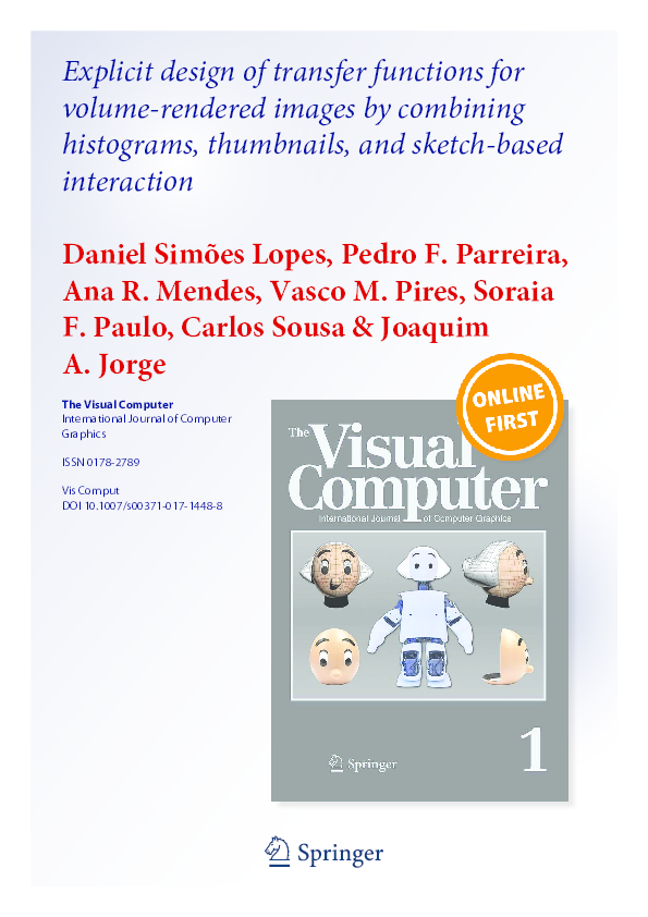 (PDF) Explicit design of transfer functions for volume-rendered images by combining histograms ...