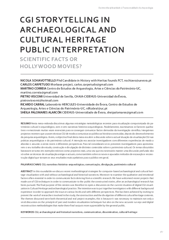 (PDF) Santo André do Outeiro Hermitage Church: An example of Virtual ...