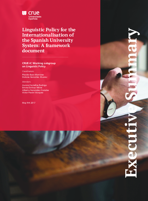 (PDF) Linguistic Policy for the Internationalisation of the Spanish ...