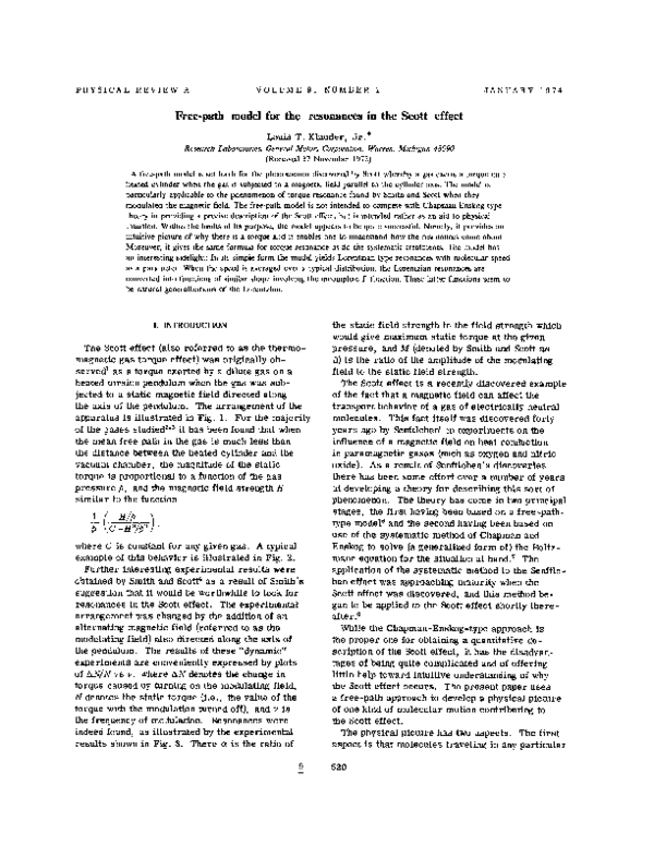 (PDF) Free-path model for the resonances in the Scott effect (1972)