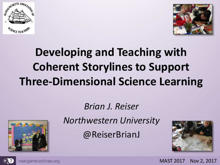 (PDF) Developing and Teaching with Coherent Storylines to Support Three ...
