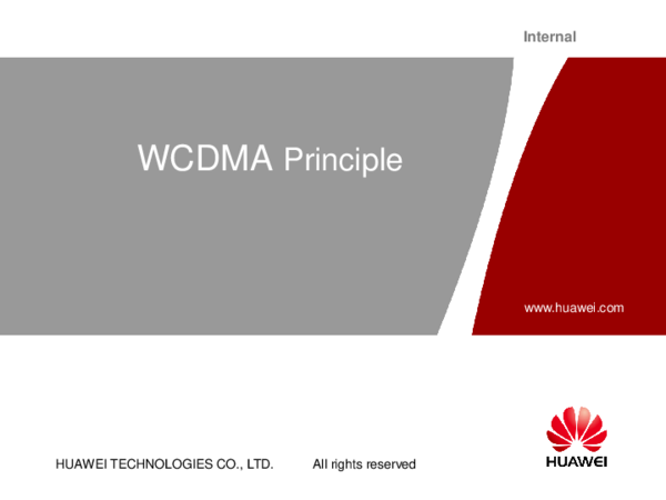(PPT) WCDMA principle | ikrame abbassi - Academia.edu