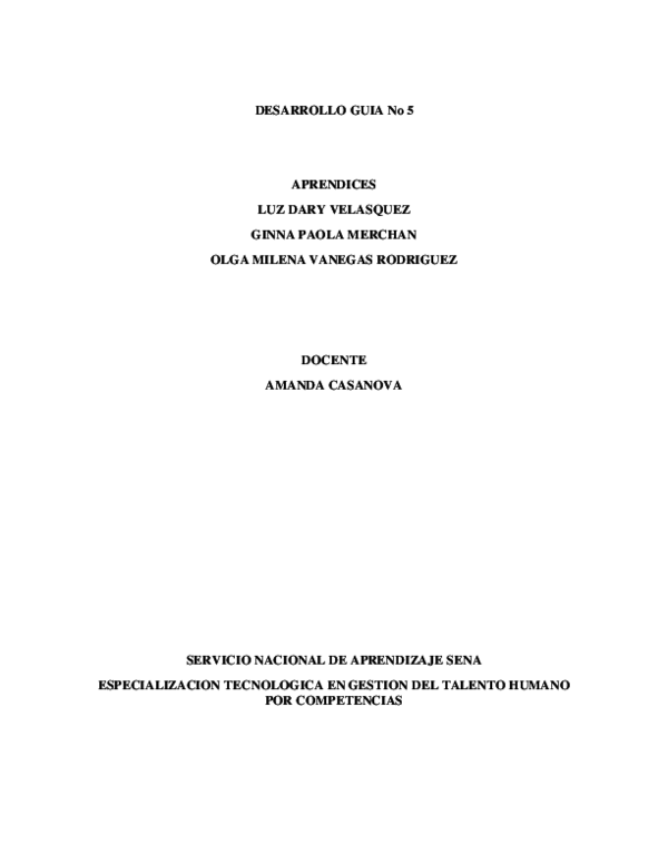 (PDF) DESARROLLO GUIA No 5 APRENDICES LUZ DARY VELASQUEZ GINNA PAOLA ...